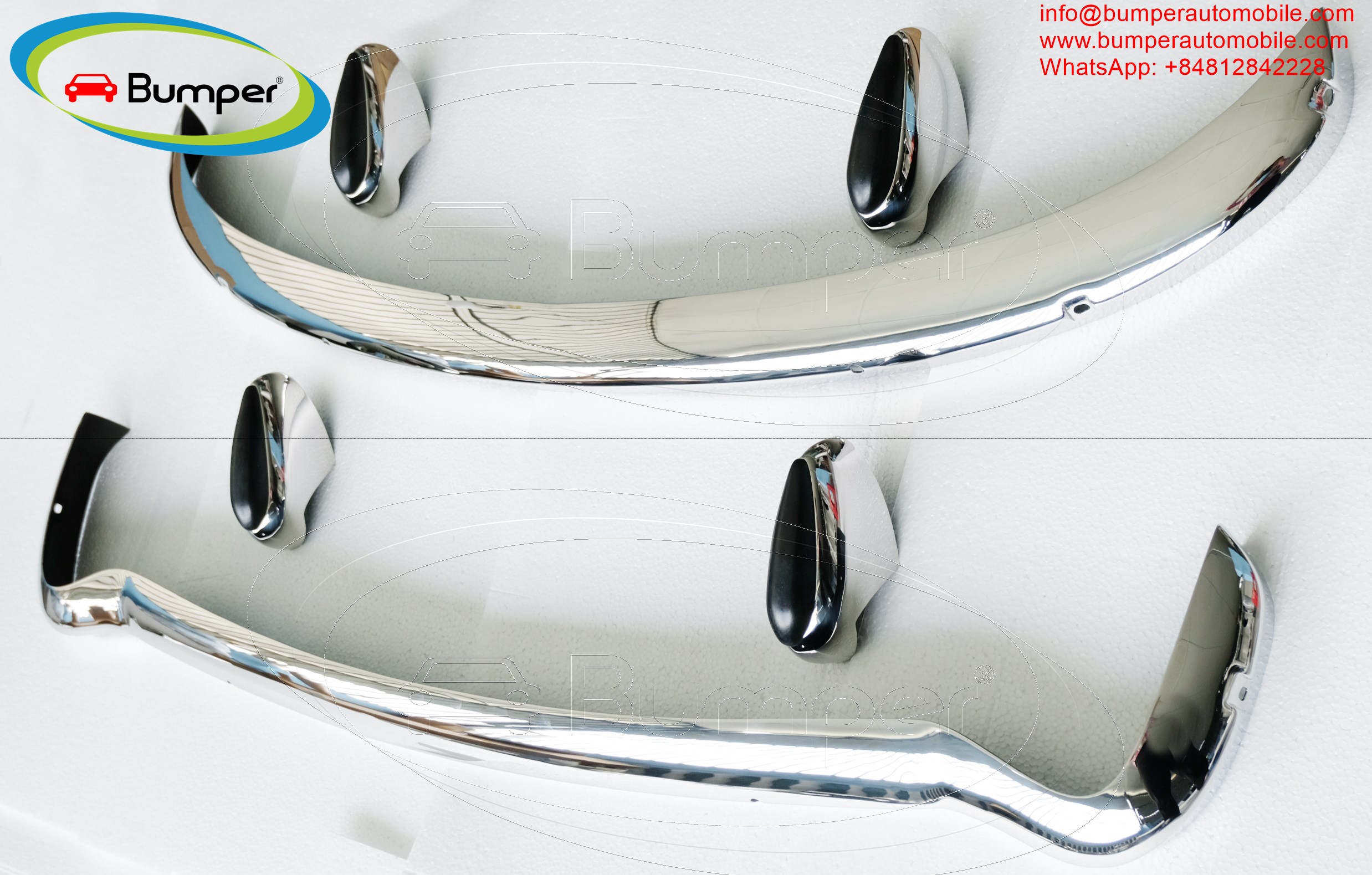 MGB Roadster, MGB GT, MGC Roadster, GT and MGB V8 (1962-1974) bumpers